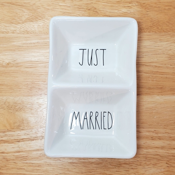 Rae Dunn | Accessories | Rae Dunn Just Married Dish | Poshmark